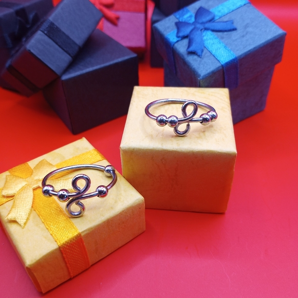 Jewelry | Fidget Rings Set Of 2 | Poshmark